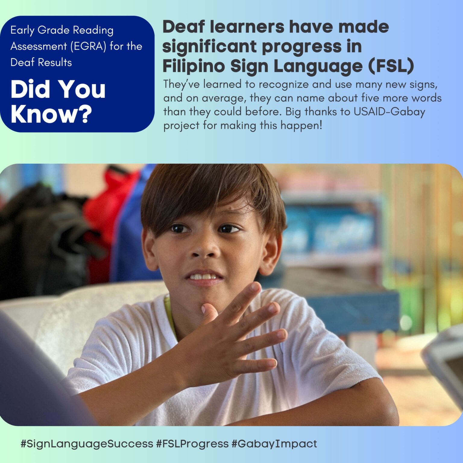 Deaf Learners embrace the FIlipino Sign Language – RESOURCES FOR THE ...